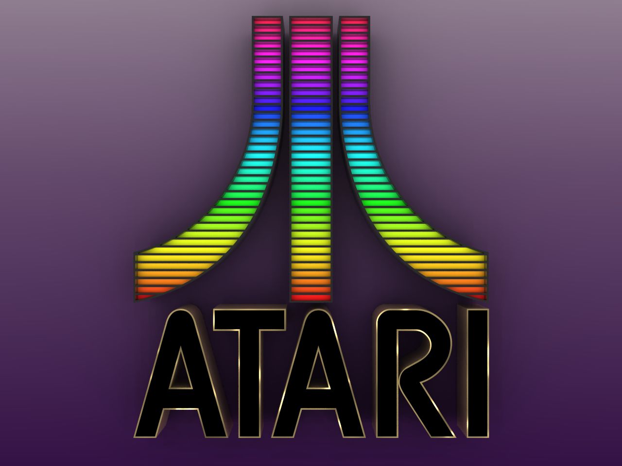 Atari Rainbow Logo
